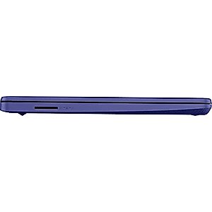 HP Stream 14inch HD Display, Intel Celeron Quad-Core Processor, 32GB DDR4 Memory, 128GB Storage (64GB eMMC+64GB Card),WiFi,Webcam,Bluetooth, Windows 11 S, Indigo Blue (Renewed)