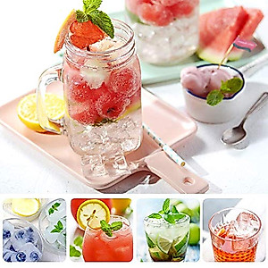 Ice Cube Tray 3 Pack Silicone Ice Tray Easy-Release Flexible 15 Ice Cube Molds, Stackable Ice Trays for Freezer, Ice Cube Size 1.2 IN for Cocktai, Whiskey, Juice, Baby Food, BPA Free