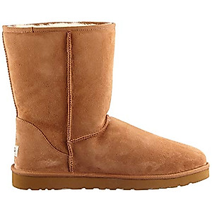 UGG Men's Classic Short Sheepskin Boots, Chestnut, 10 D(M) US