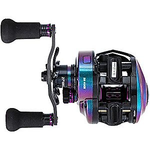 Abu Garcia, Revo IKE Low Profile Casting Reel, 6.6:1 Gear Ratio, 11 Bearings, 27" Retrieve Rate, Right Hand