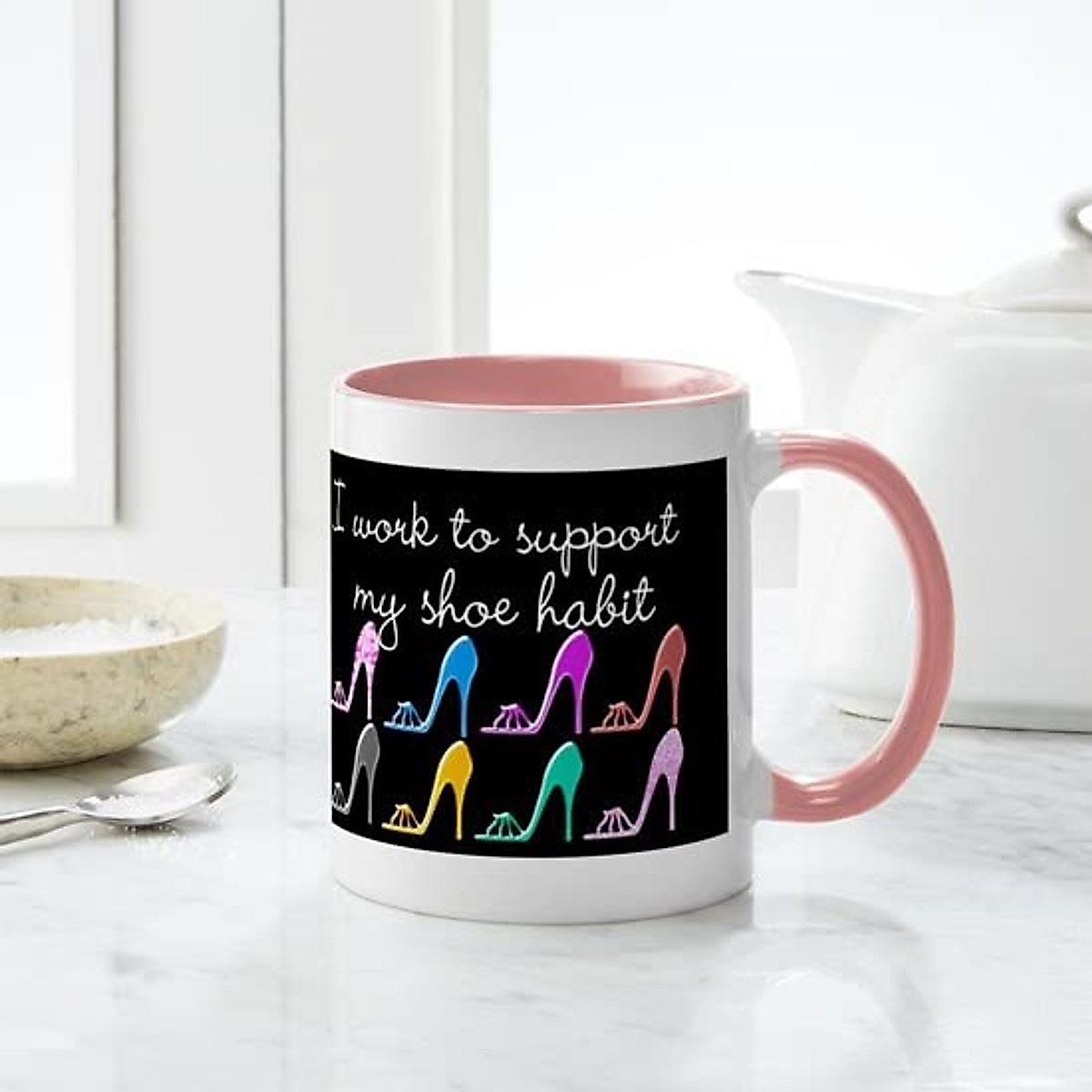 CafePress SHOE LOVER Mug Ceramic Coffee Mug, Tea Cup 11 oz