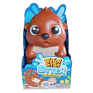Goliath Teeter Totter Otter Game - Silly Stacking Floating Balance Game - Kids Games, 2-4 Players, Ages 4+