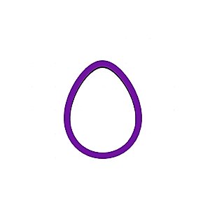 Easter Egg Cookie Cutter