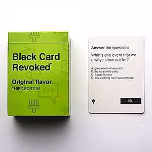 Black Card Revoked: Third Edition - Black Culture Trivia Game as Seen in Target and on B.E.T | Laugh Out Loud Card Game for Adults | Fun for The Cookout, Game Night & All of The Holidays