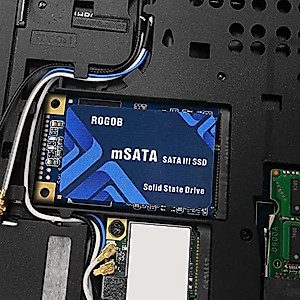 ROGOB 256GB mSATA SSD SATA III 6Gb/s Small Form Internal Solid State Drive Mini Hard Disk for Ultrabook Desktop PC Laptop (30 x 50mm)