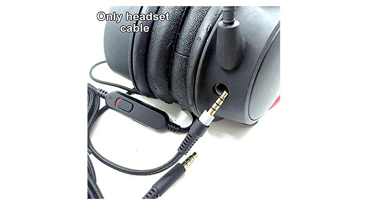 StepOK Replacement Aux Cable for HyperX Cloud & Alpha Headsets
