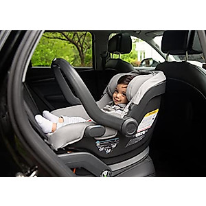 MESA V2 Infant Car Seat and Base - Stella (Grey mélange) + MESA Family Travel Bag
