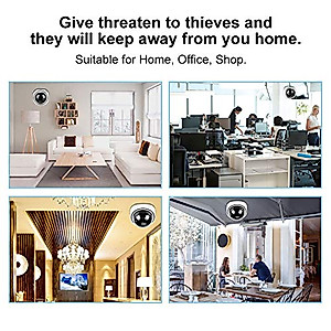 Fake Dome Camera, Dummy Security Camera, Simulation Surveillance for Home