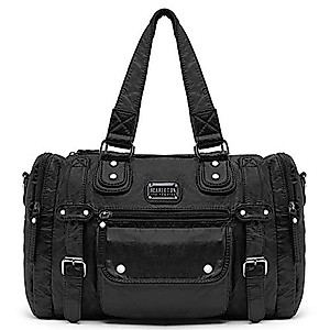 Scarleton Handbags for Women, Purses for Women, Women Purses and Handbags, Womens Purse w/Multiple Pockets, H148501, Black