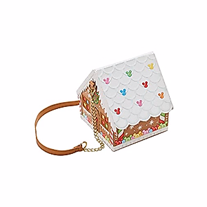 Loungefly Stitch Shoppe Minnie Gingerbread House Bag Standard