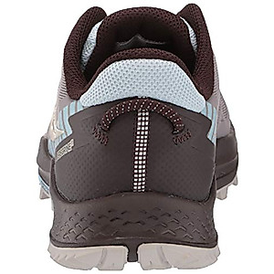 Saucony Women's Peregrine 11 Trail Running Shoe, Zinc/Sky/Loom, 8.5