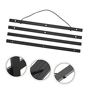 ARTIBETTER 12 Pcs Magnetic Scroll Wall Hanging Poster Holders Magnetic Pictures Magnetic Hanging Frame Artwork Hanger Magnetic Light Hanger Canvas Child Wood Magnetic Attraction Wire Rack