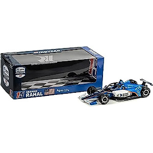 Dallara IndyCar #15 Graham Rahal United Rentals Rahal Letterman Lanigan Racing NTT IndyCar Series (2023) 1/18 Diecast Model Car by Greenlight 11193