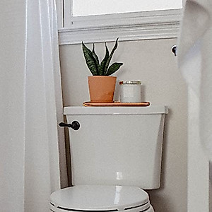 Wooden Vanity Bathroom Trays, Farmhouse Wood Perfume Tray Home Rustic Decor Plate, Kitchen Counter Top Storage, Rectangular Sink Organizer Tray for Soap Bottle Accessories