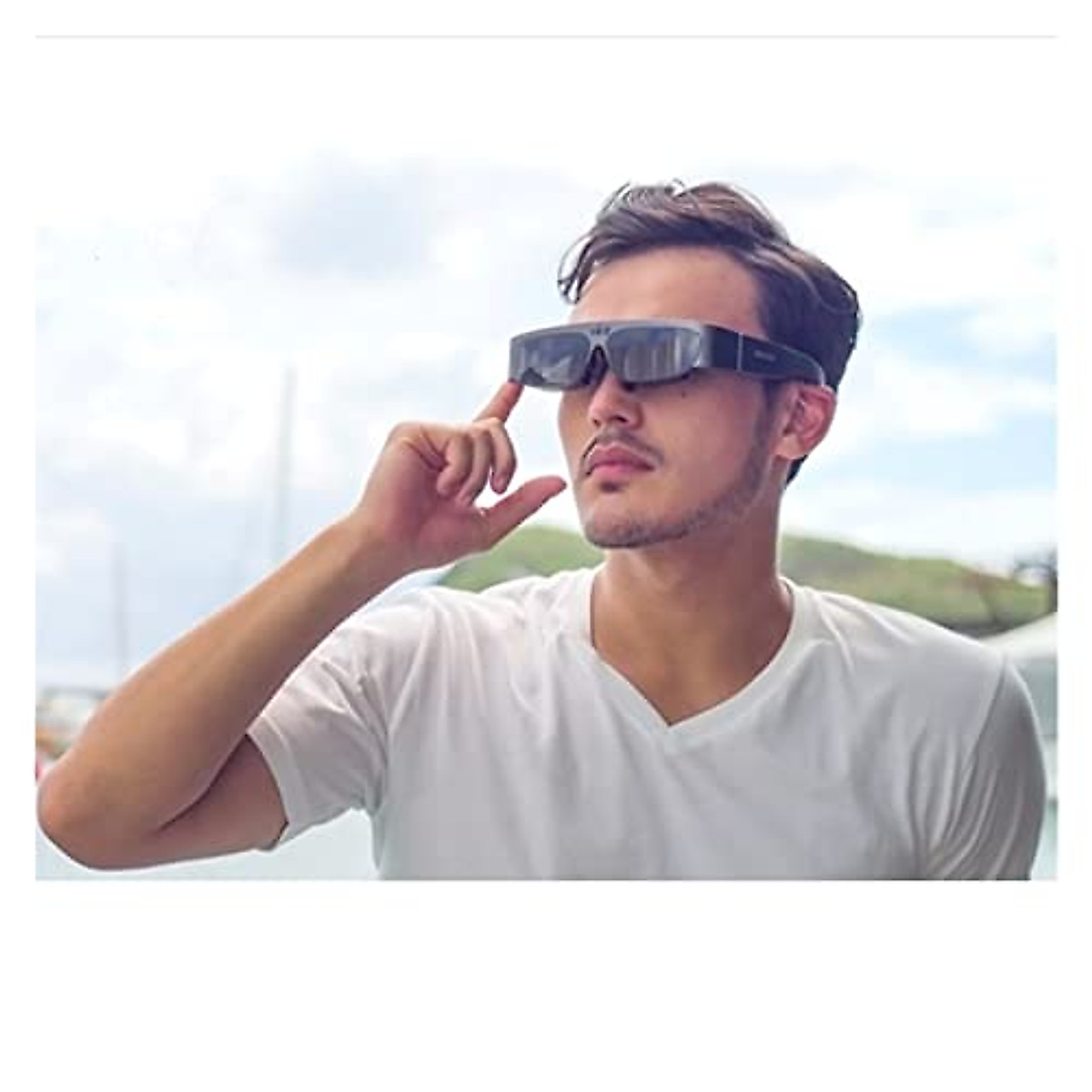 KSHAAR Mad Gaze Vader Augmented AR Reality Glasses,Mixed Reality Glasses with Camera Navigation Video Translation and Live Streaming