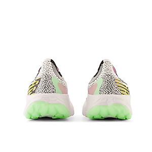 New Balance Women's Fresh Foam X 1080 Unlaced, White/Black/Vibrant Green/Bubblegum, 7.5