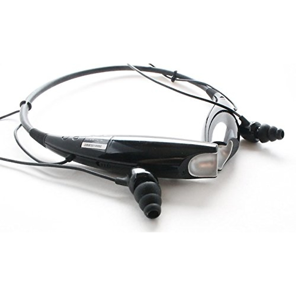 8 Pcs Large (L) Black Triple Flange Replacement Eartips Earbuds for Monster Beats Dr. Dre Tour, urBeats, Powerbeats and LG Tone