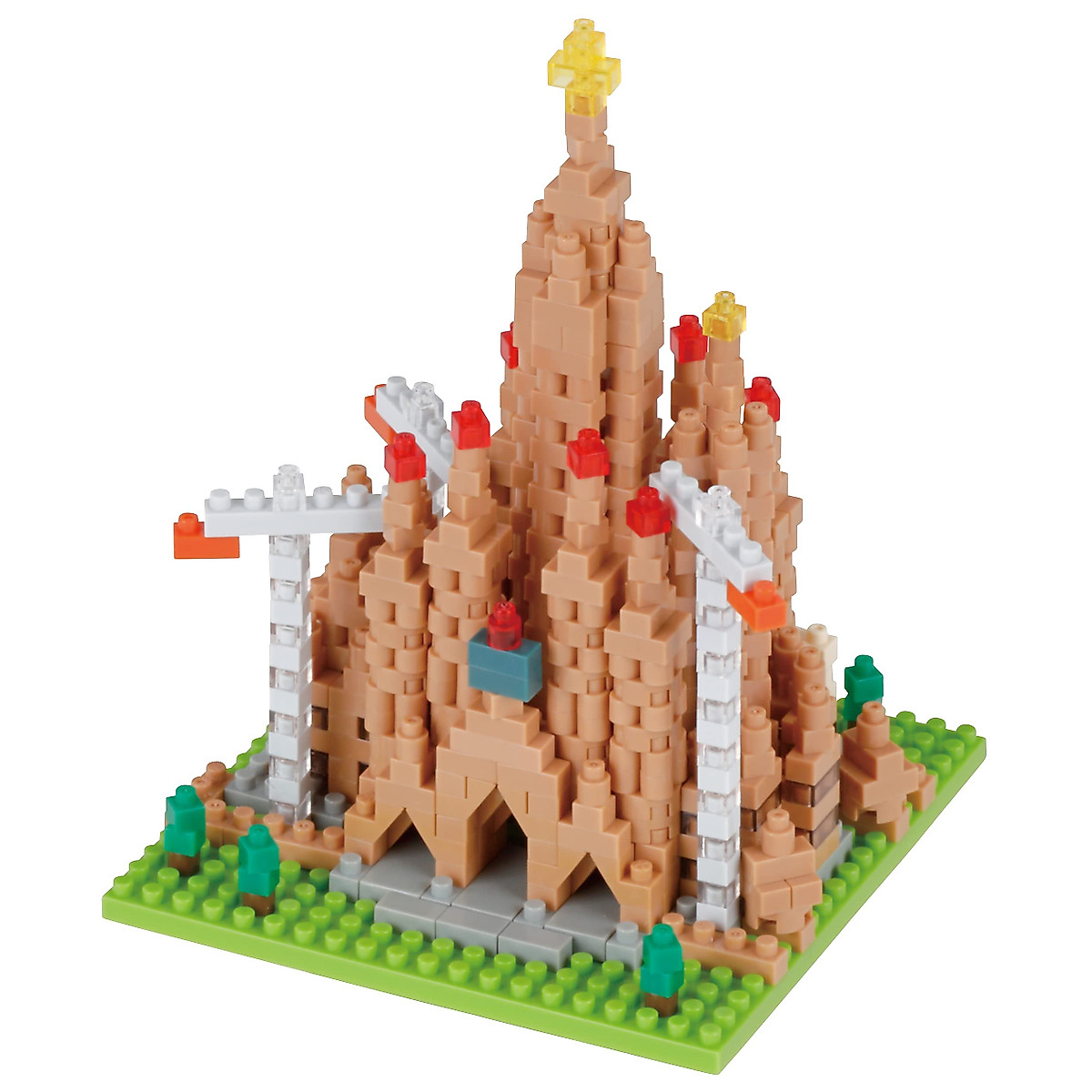 nanoblock - World Famous Buildings -Sagrada Familia, Sight to See Series Building Kit