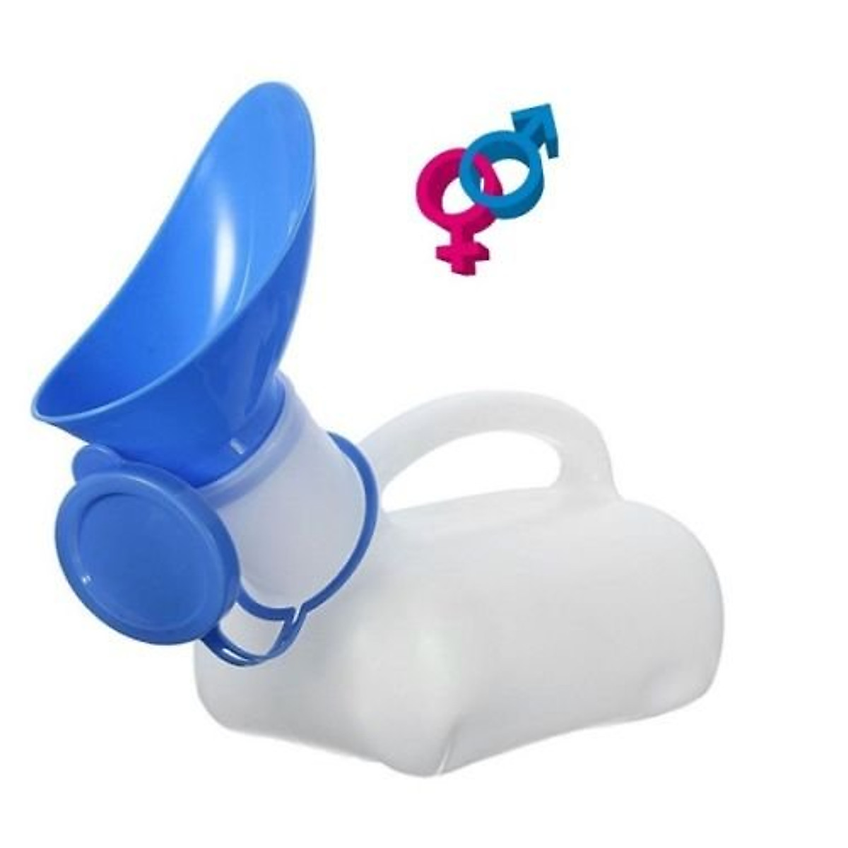 EatingBiting 1000ml Portable Plastic Male Female man women Baby Kids Urinal Mobile Toilet Potty Urinal for Car Travel Camping training Urinal Toilet Unisex Potty Pee