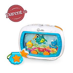 Baby Einstein Sea Dreams Soother Musical Crib Toy and Sound Machine, Newborns Plus