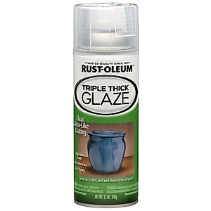 Rust-Oleum 264985 2 Pack Specialty Clear Triple Thick Spray, Clear, 12-Ounce
