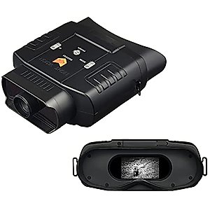 Nightfox 100V Handheld Digital Night Vision Goggles | Easy to Use Binocular, Three Button Interface | 100yd+ Range, 3X Magnification | Wildlife Watching, Surveillance, Security