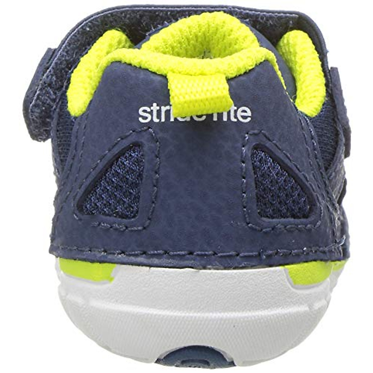 Stride Rite Soft Motion Jamie Running Shoe, Navy, 3 M US Infant