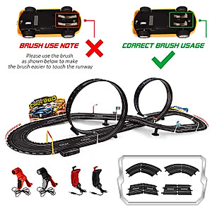 Kids Toy-Electric Powered Slot Car Race Track Set Boys Toys for 6 7 8-12 Years Old Boy Girl Best Gifts