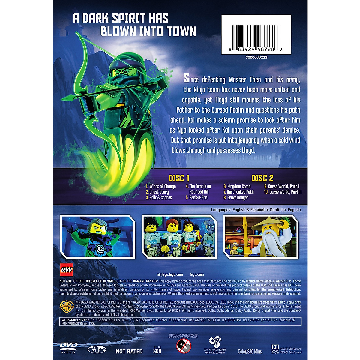 LEGO Ninjago: Masters of Spinjitzu: S5 (DVD)