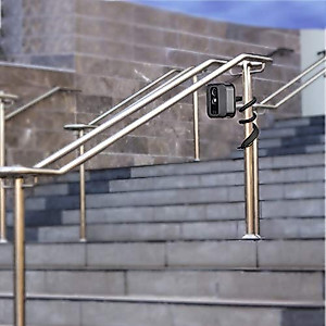 VOMENC 【Upgraded Version】 Flexible Twist Mount for All-New Blink Outdoor Indoor Camera Blink Mini and Blink Indoor and Outdoor Camera (Black 1PACK)