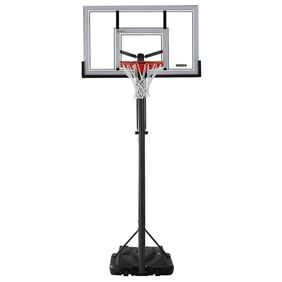 Lifetime Portable Basketball Hoop, 54 Inch Steel-Framed Acrylic Backboard