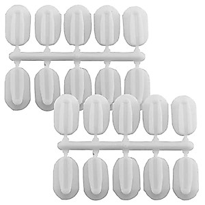 Stikki Works White Clips 20 per Pack Teacher Classroom Aid