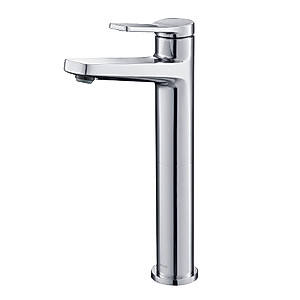 KRAUS Indy Single Handle Vessel Bathroom Faucet in Chrome, KVF-1400CH