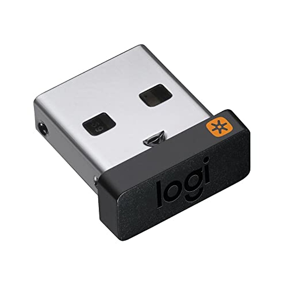 Logitech USB Unifying Receiver, 2.4 GHz Wireless Technology, USB Plug Compatible with all Logitech Unifying Devices like Wireless Mouse and Keyboard, PC / Mac / Laptop - Black