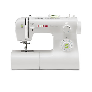 SINGER | Tradition 2277 Sewing Machine including 23 Built-In Stitches, Automatic Needle Threader, Snap-On Presser Feet, Automatic Tension, perfect for sewing all types of fabrics with ease, White
