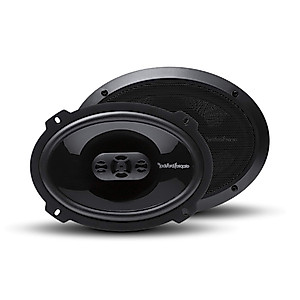 Pair of Rockford Fosgate Punch P1694 6" X 9" 300W 4-Way + P1650 6.5" 220W 2-Way Full Range Coaxial Speakers - 4 Speakers + Gravity Magnet Phone Holder
