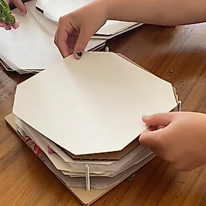 Rubys Collection™ Wooden Flower Press Kit - Flower Preservation Kit for Adults & Kids. Press Flower Art & Wedding Flower Preserve with Flower Drying Book