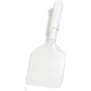 SPARTA Heavy-Duty Mixing and Scraper Paddle for Commercial Food Service and Large Batch Cooking, Polyethylene (Pe), 13.5 Inches, White