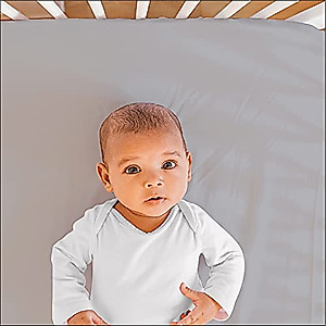 The Peanutshell Fitted Crib Sheet Set for Baby Boys or Girls - Unisex 4 Pack - Woodland Animals & Buffalo Plaid