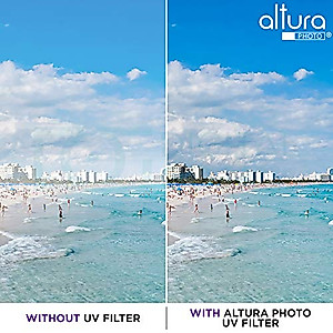 58MM Lens Filter Kit by Altura Photo, Includes 58MM ND Filter, 58MM CPL Filter, 58MM UV Filter, (UV, CPL Polarizing Filter, Neutral Density ND4) for Camera Lens with 58MM Filters + Lens Filter Case