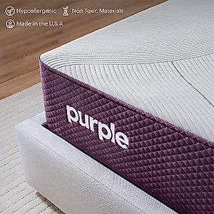 Purple Restore Mattress (Firm) – Queen, GelFlex Grid, Better Than Memory Foam, Temperature Neutral, Responsiveness, Breathability, Made in USA