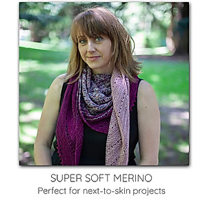 Living Dreams Yarn Galilea. Colorful Superwash Merino Sock Yarn. Super Soft and Strong. Hand Dyed to Perfection: North Star