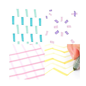 Kokuyo. Kokuyo Soft Ring Notebook in Sooofa in B6 4mm Grid 80 Sheets Warm Gray and Mark⁺ Two Colors Highlighter of Similar Shades 5-Pack (Pink,Blue,Green,Purple and Yellow) Set