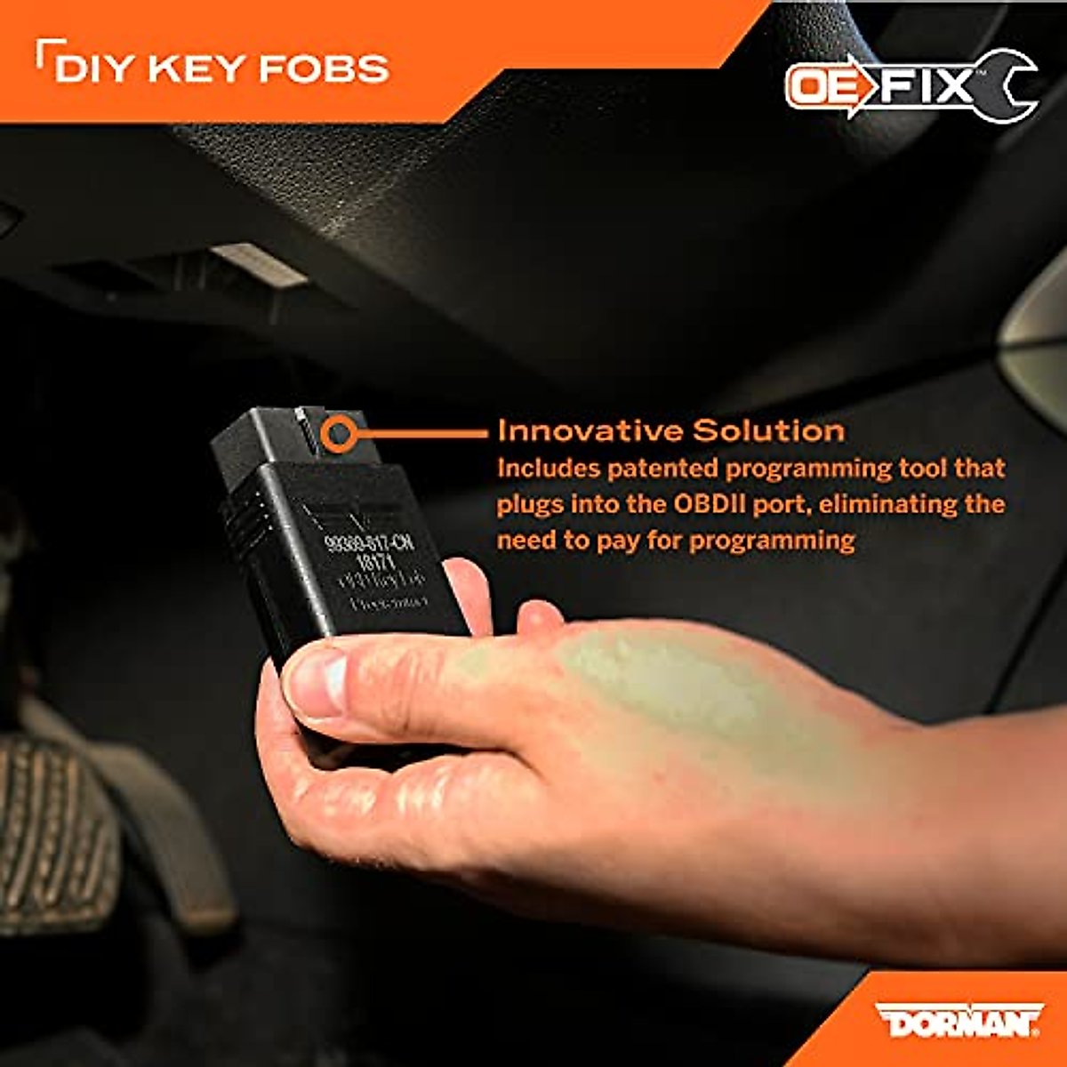 Dorman 13732 Keyless Entry Remote 4 Button Compatible with Select Models (OE FIX)