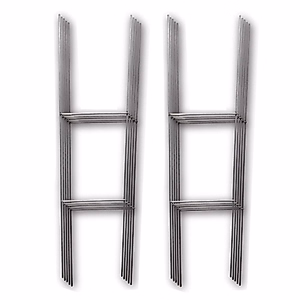 10 Quantity Blank Yellow Yard Signs 18x24 with H-stakes for Garage Sale Signs, For Rent, Open House, Estate Sale, Now Hiring, or Political Lawn Sign