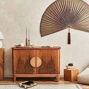 Hercicy Japanese Wooden Clogs with 2 Pairs Tabi Socks Japanese Sandals Wooden Sandals Wooden Geta Sandals Clogs Halloween (9-10 Woman/9-10 Man)