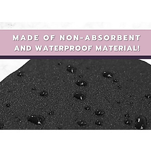 Polar Whale 2 Coffee Pod Wall Mount Hanging Organizers Round Storage Tray Compatible with Keurig K-Cup for Kitchen Home Office Display Stand Waterproof Washable Black Foam 22 Compartment