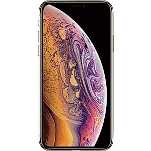 Apple iPhone XS Max, 64GB, Gold - Unlocked (Renewed Premium)