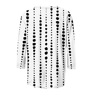 Ceboyel 3/4 Sleeve Tops for Women Summer Floral Paisley Print Tees Shirts Trendy Ladies Blouses Dressy Casual Clothing 2023