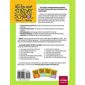 All-in-One Sunday School for Ages 4-12 (Volume 3): When you have kids of all ages in one classroom (Volume 3)